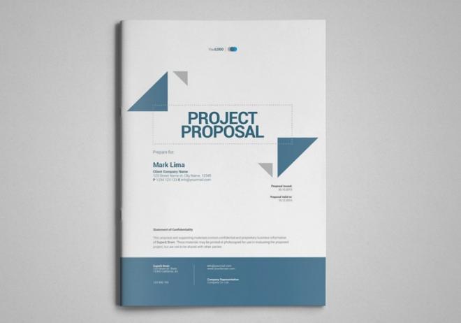 20+ Project Proposal Template Word, InDesign and PSD Format - Graphic Cloud