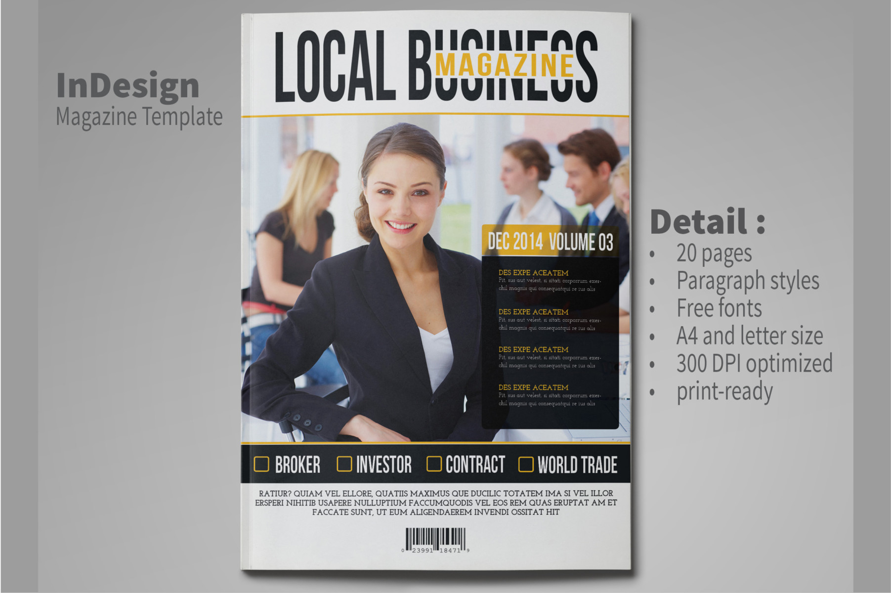 15+ Magazine Template Word Format for Business, Corporate and Fashion ...