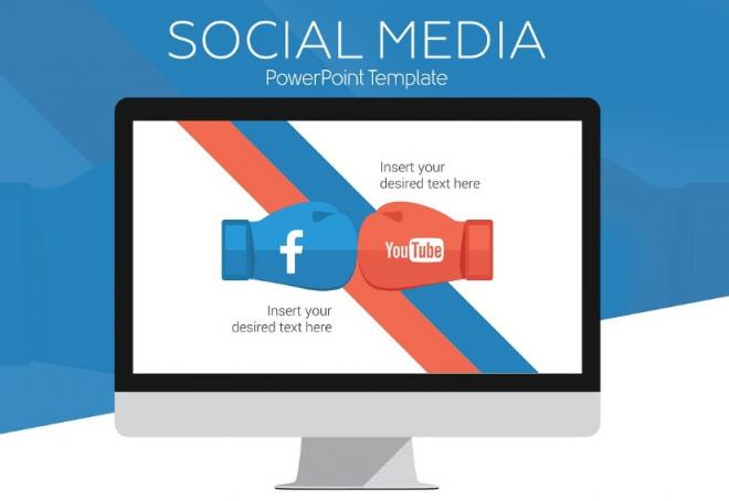 5+ Facebook PowerPoint Template PPT and PPTX Format - Graphic Cloud