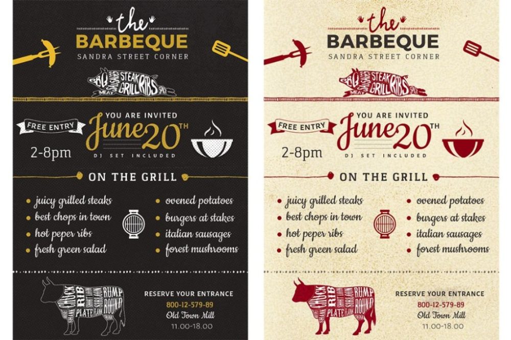 15+ BBQ Flyer Template PSD, EPS and Ai Format Download - Graphic Cloud