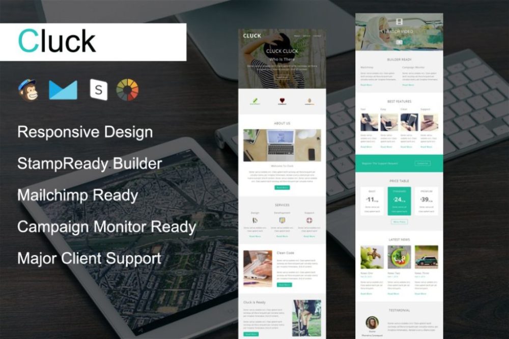 15+ Responsive Email Template HTML- Premium Templates - Graphic Cloud