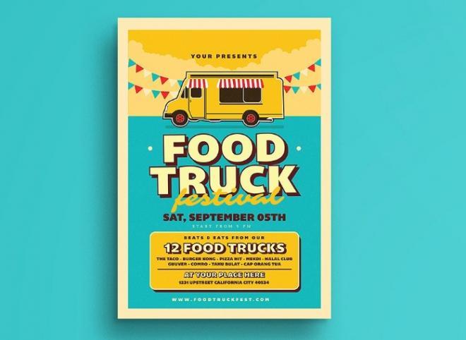 20+ Retro Flyer Template PSD for Party, Concert and Restaurant ...