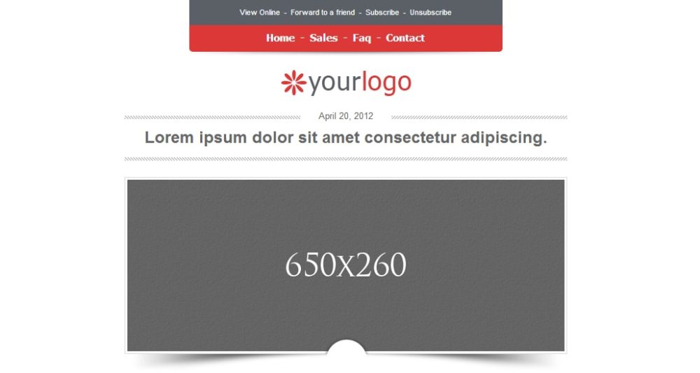 15+ Business Email Template - CSS and HTML Format - Graphic Cloud
