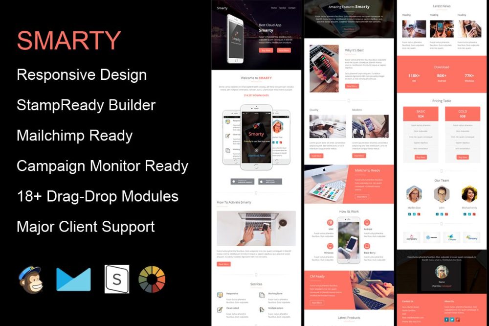15+ Business Email Template - CSS and HTML Format - Graphic Cloud