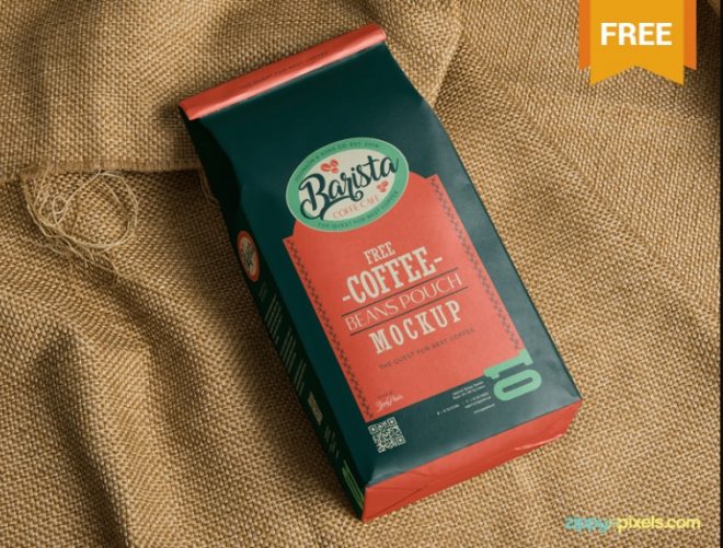 32+ Best Free Coffee Packaging Mockup PSD - Graphic Cloud