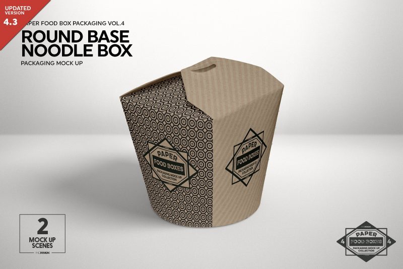 Food Box Mockup PSD for Branding ( 45+ Free )