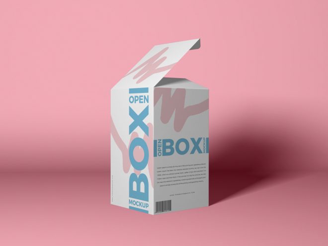 7+ Open Box Mockup PSD Free Download - Graphic Cloud