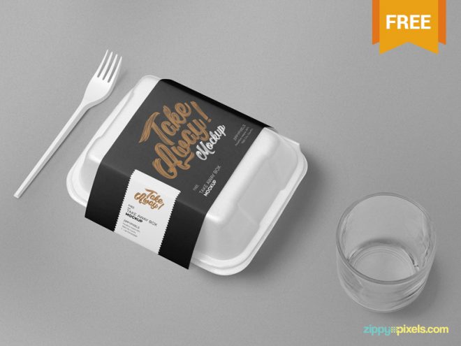 Food Box Mockup PSD for Branding ( 45+ Free )