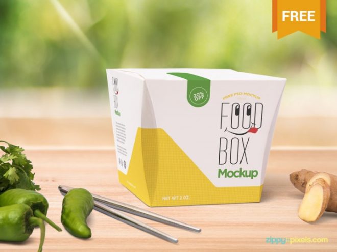 50+ Free Food Packaging Mockup PSD for Branding - Graphic Cloud