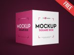 43+ Square Box Mockup PSD Free Download (2022) - Graphic Cloud