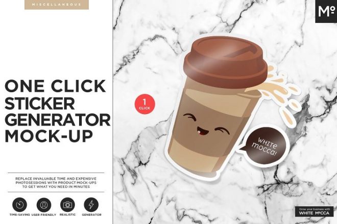 60+ Best Free Sticker Mockup PSD - 2024