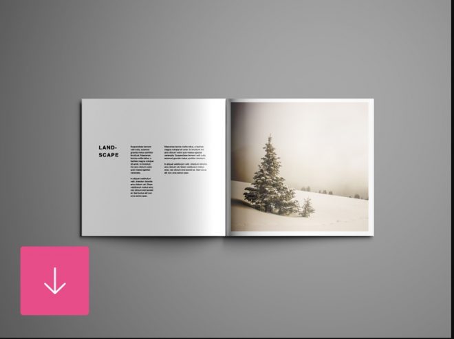 42+ Free Square Brochure Mockup PSD Download - Graphic Cloud