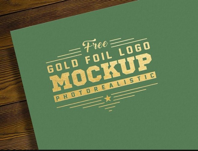 25+ Golden Logo Mockup PSD Free Download - Graphic Cloud