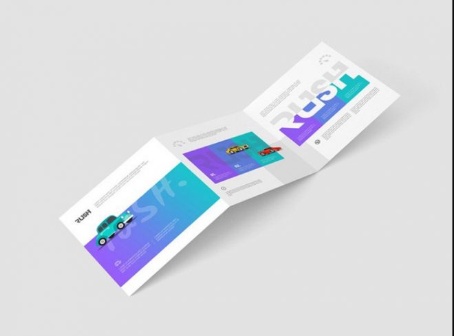 42+ Free Square Brochure Mockup PSD Download - Graphic Cloud