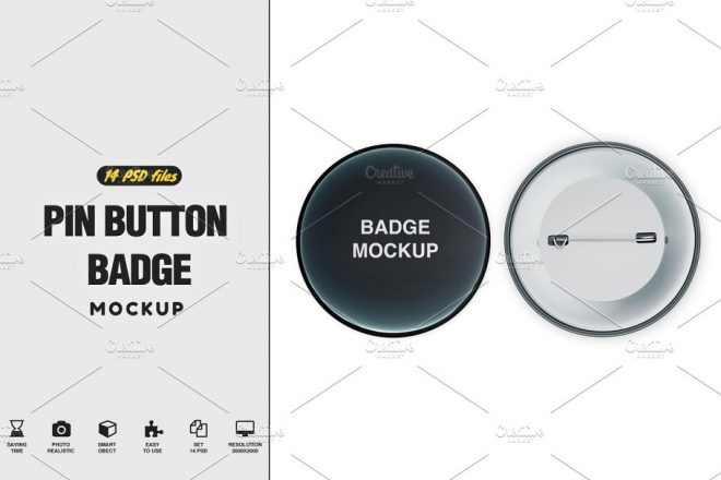 11+ Best Pin Mockup PSD Editable Templates - Graphic Cloud