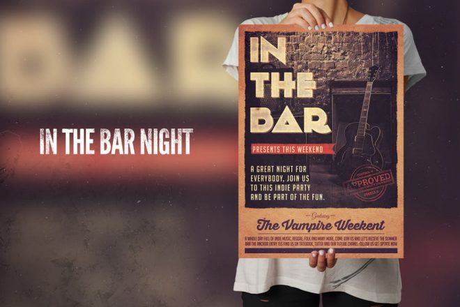 11+ Bar Flyers Template PSD and Ai Editable - Graphic Cloud