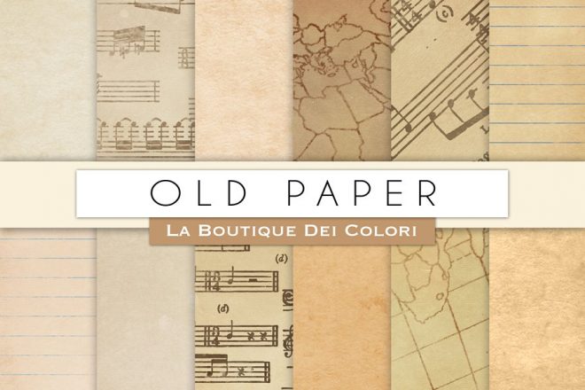 20+ Old Paper Textures PNG and JPG - Graphic Cloud