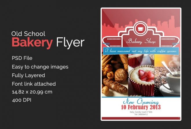 21+ Bakery Flyer Templates for Store Promotion - Graphic Cloud