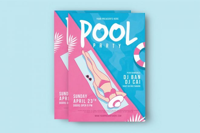 15+ Pool Party Flyers Templates PSD and Ai - Graphic Cloud