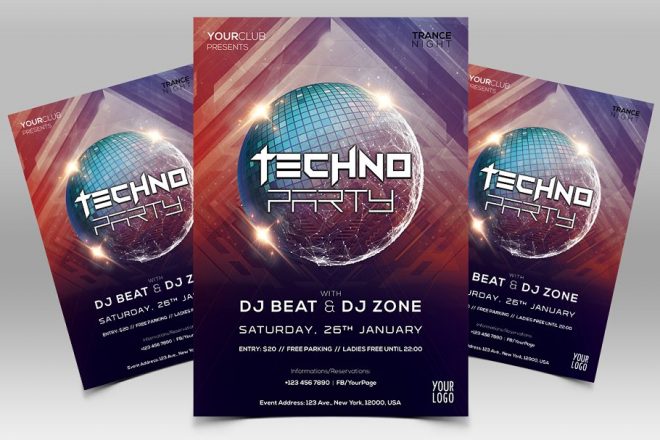 23+ Club Flyer Templates Design PSD, AI, and PDF - Graphic Cloud