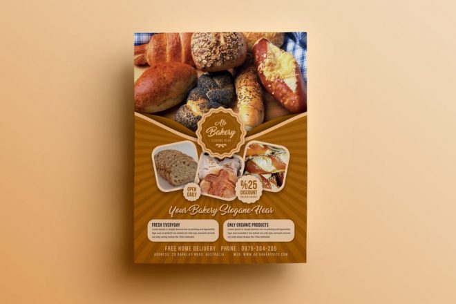 21+ Bakery Flyer Templates for Store Promotion - Graphic Cloud