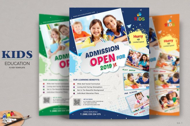 22+ Best School Flyers Template PSD Download - Graphic Cloud