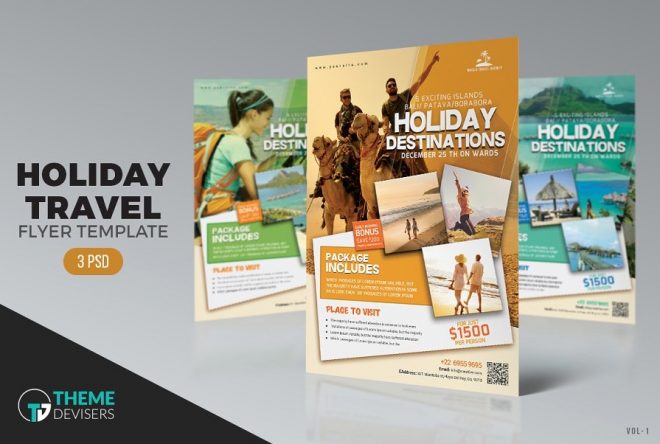 19+ Travel Flyers Template for Business Promotion - Graphic Cloud