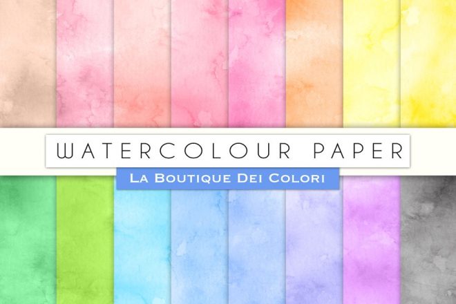 11+ Watercolor Paper Textures PNG & JPG Photoshop - Graphic Cloud