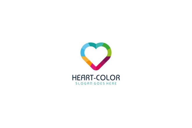 21+ Creative Heart Logo Designs and Inspirations - Graphic Cloud