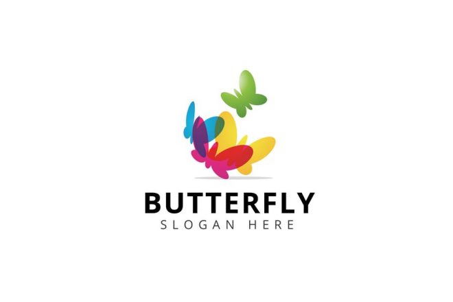 22+ Beautiful Butterfly Logo Designs and Ideas - Graphic Cloud