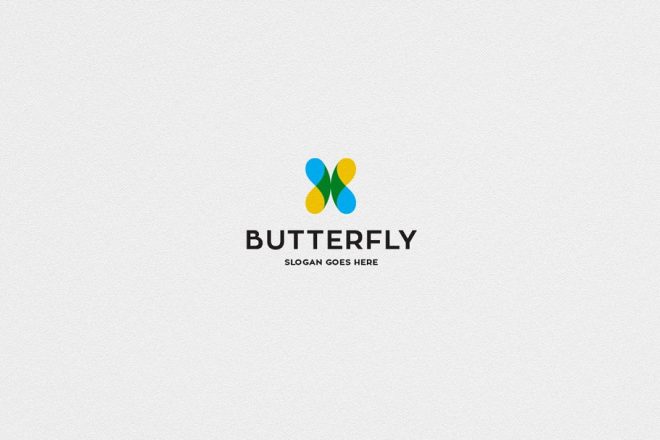 22+ Beautiful Butterfly Logo Designs and Ideas - Graphic Cloud