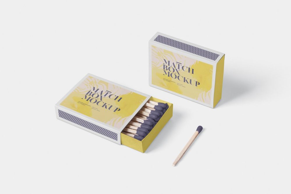 7+ Best Match Box Mockup PSD for Branding (2019) - Graphic Cloud