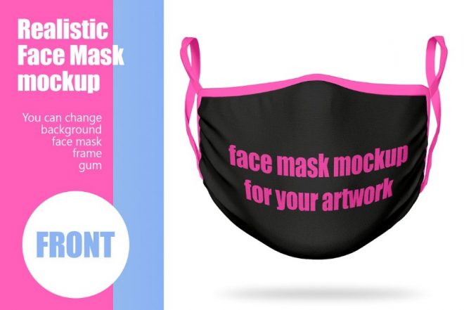 23+ Best Face Mask Mockup PSD Presentation - Graphic Cloud