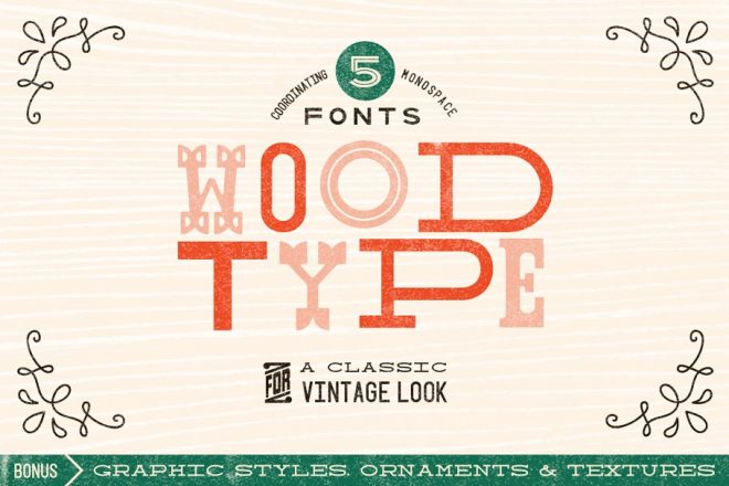 19+ Best Wood Fonts TTF and OTF Download - Graphic Cloud