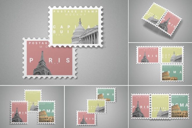 5+ Best Postage Stamp Mockup PSD Template - Graphic Cloud