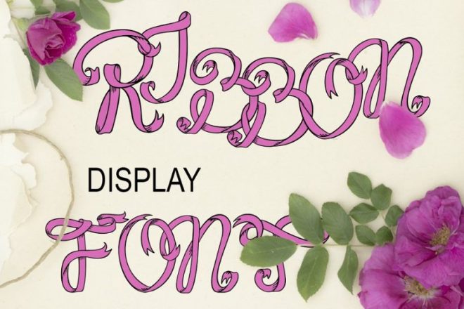 11+ Best Ribbon Fonts TTF and OTF Format - Graphic Cloud