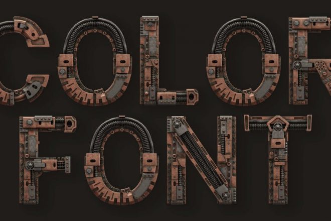 22+ 3D Fonts for Designing Awesome Templates - Graphic Cloud