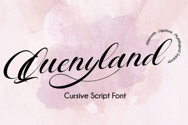 22+ Best Creative Cursive Fonts TTF and OTF Download - Graphic Cloud