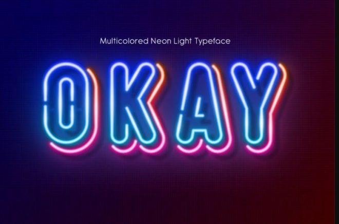 30+ Best Neon Fonts For Designing Party Templates - Graphic Cloud