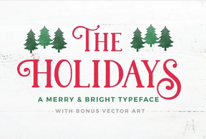 22+ Best Holiday Fonts TTf and OTF Download - Graphic Cloud