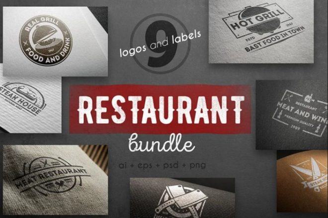 22+ Best Restaurant Logo Design Template Download - Graphic Cloud