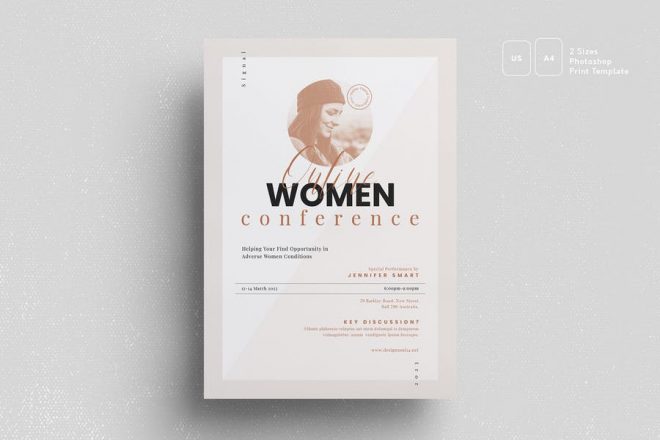21+ Best Women's Flyer Templates Download - Graphic Cloud