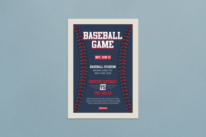 21+ Best Baseball Night Flyer Template Download - Graphic Cloud