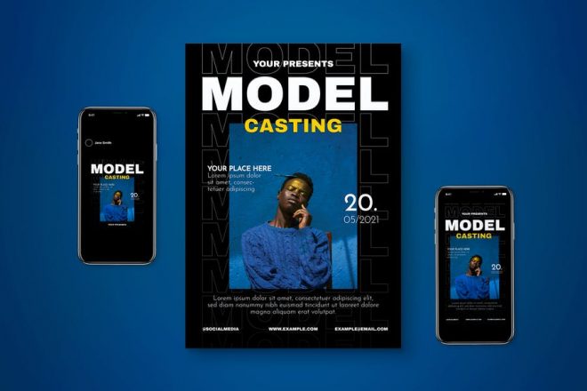 10+ Best Casting Call Flyer Template Download - Graphic Cloud