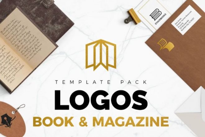 21+ Creative Book Logo Design Templates Download - Graphic Cloud
