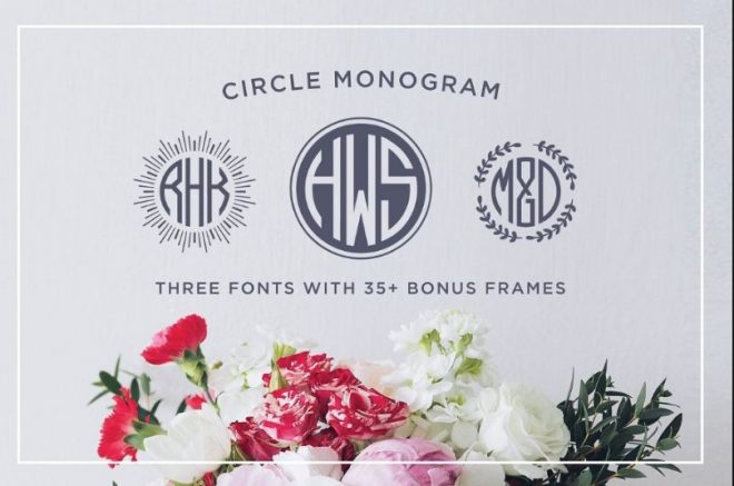 11+ Elegant Monogram Fonts TTF and OTF Download - Graphic Cloud