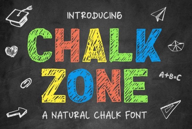 15+ Best Chalk Fonts TTF and OTF Download - Graphic Cloud