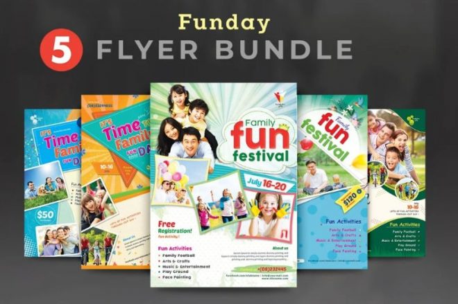 15+ Best Family Fun Day Flyer Template Download - Graphic Cloud