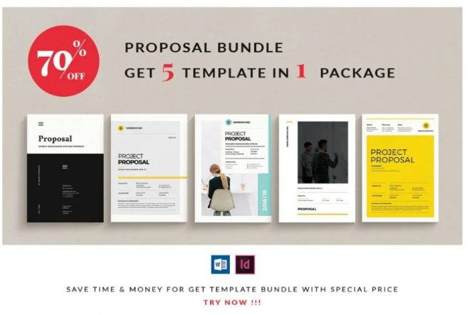 21+ Best Proposal Brochure Template Download - Graphic Cloud