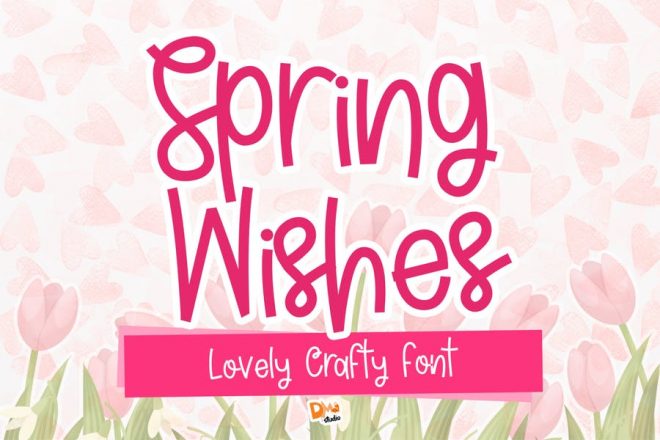 20+ Best Spring Fonts TTF and OTF Download - Graphic Cloud